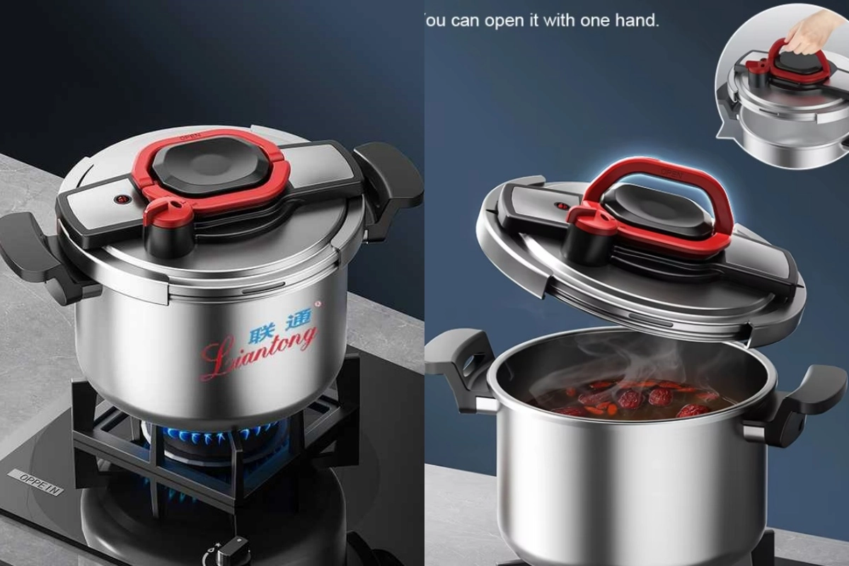 Linkton Portable Pressure Cooker: High Quality, Safe, Versatile | Linkton