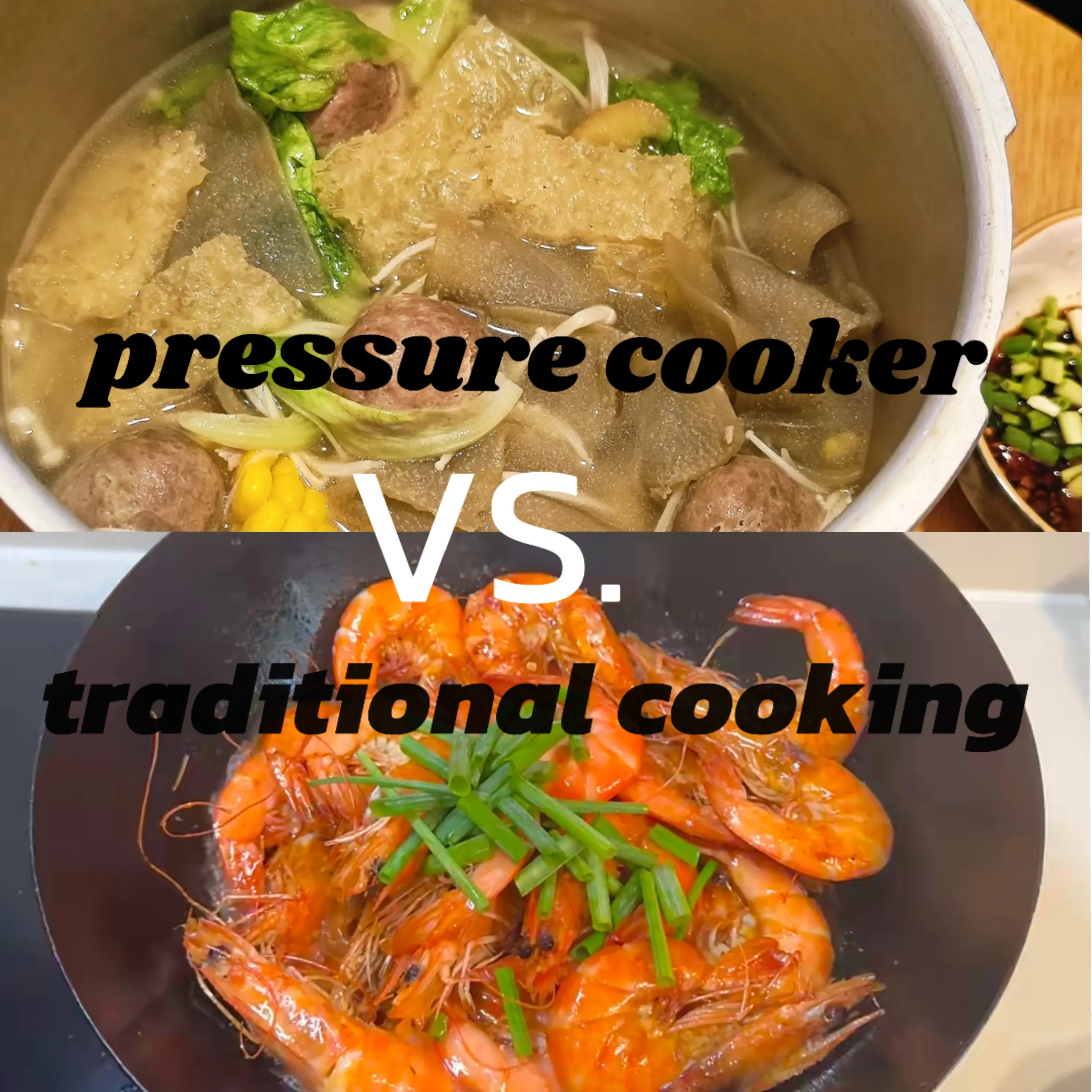Comparación entre ollas a presión y cocina tradicional | Linkton