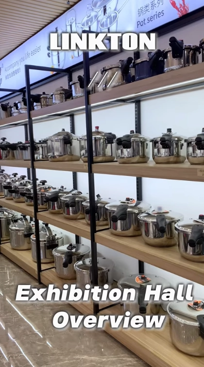 Walking into the Exhibition Hall of Linkton Company | Linkton